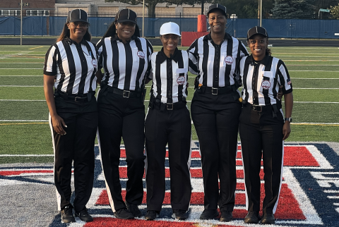 All-Woman Football Officiating Crew Makes History, Inspires More to be ...