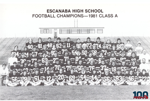 Flashback 100: Future Baseball Pro Led Escanaba's Legendary Football ...