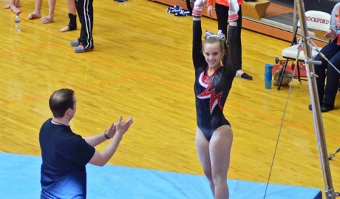 Highlight Reel: Team Gymnastics Final | Michigan High School Athletic ...