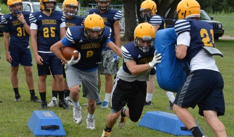 Ithaca Focuses Again on Number 1 | Michigan High School Athletic ...